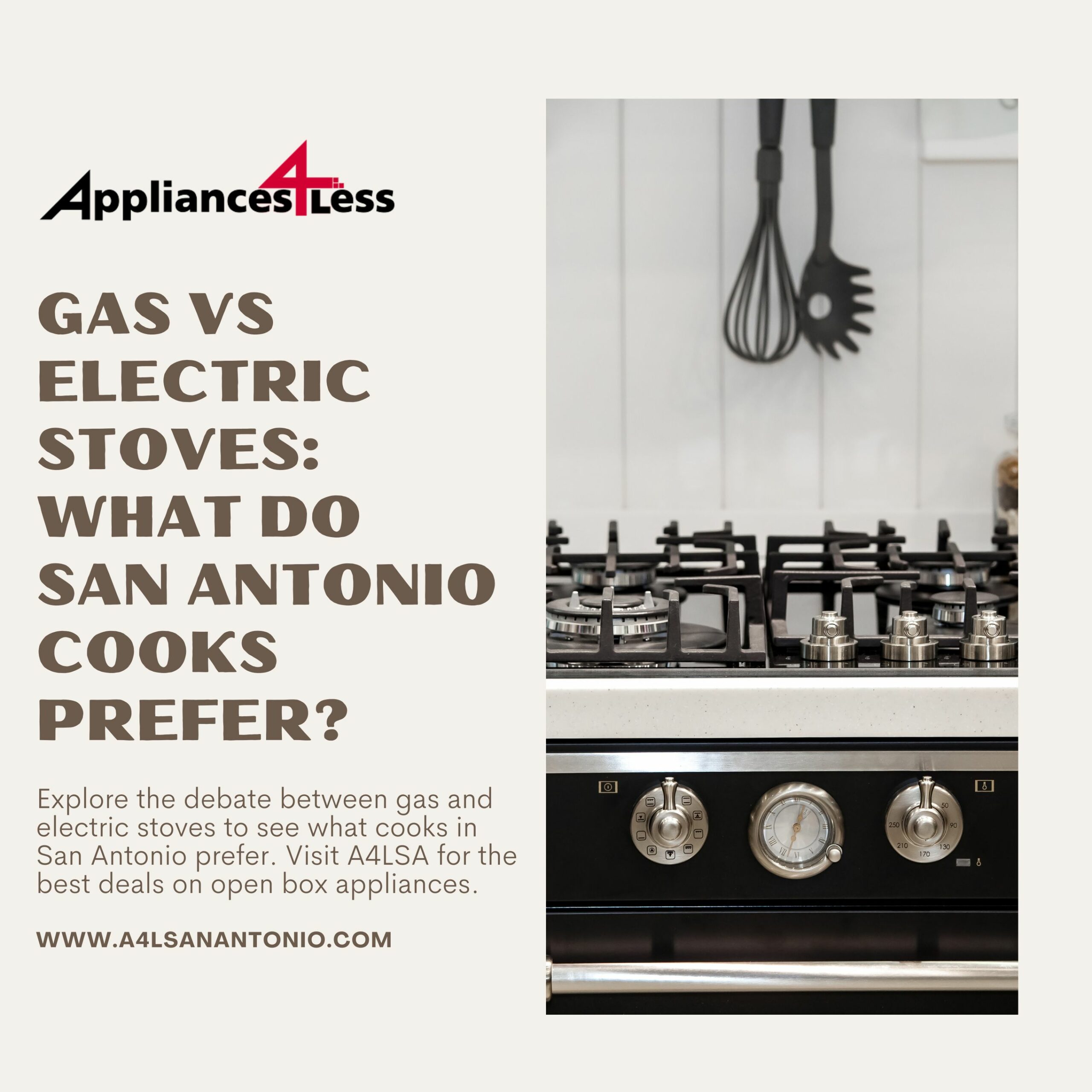 Gas vs Electric Stoves: What Do San Antonio Cooks Prefer? – Appliances ...